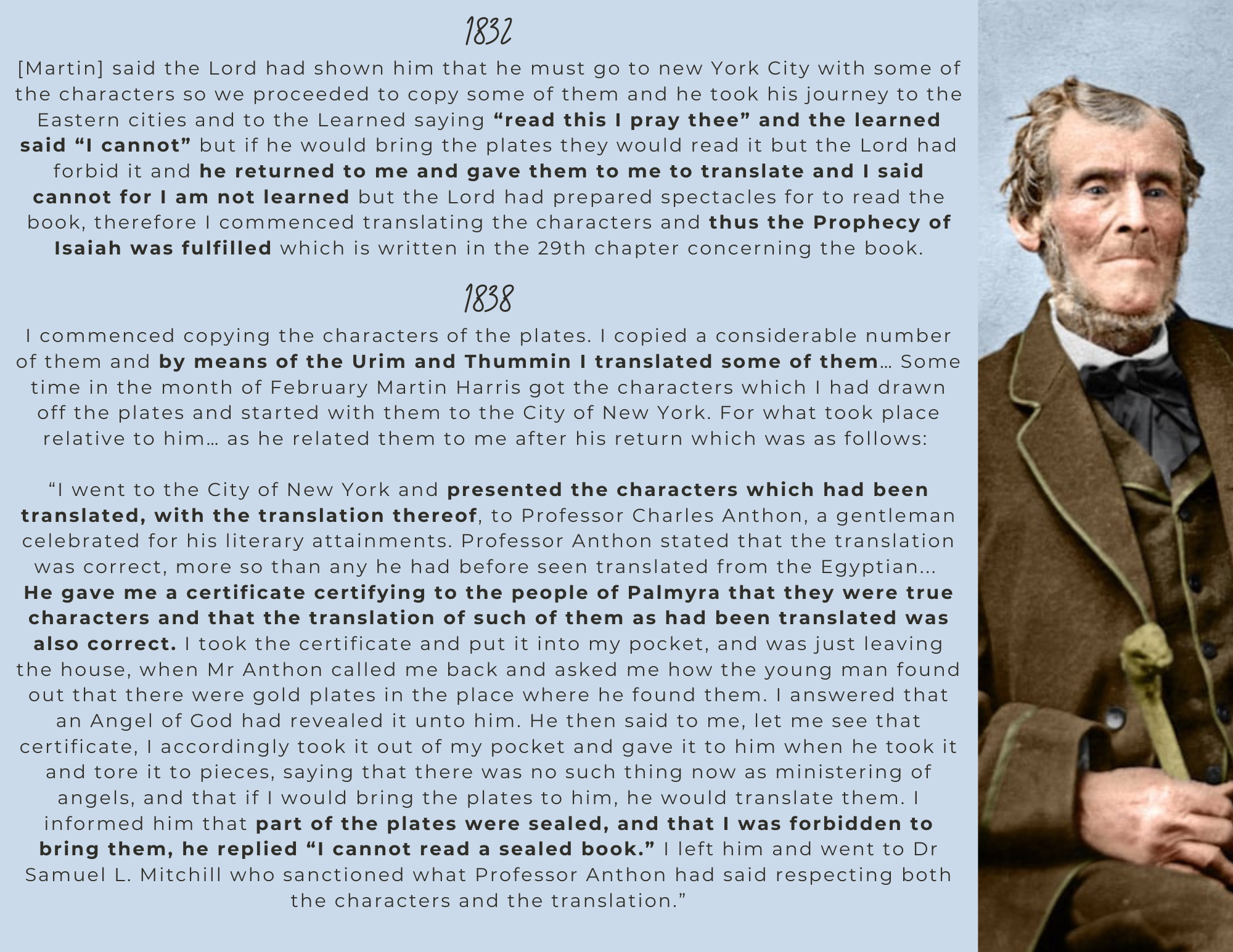 Martin Harris & The Professor – Ex-Mormon Bible Study